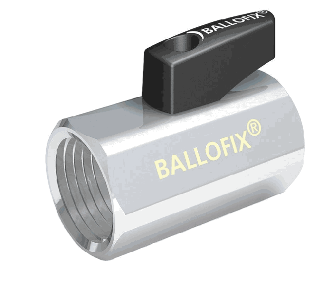 BALLOFIX INV G R10 - Rak gäng - 2410 Kulventiler Ballofix - 24 ...